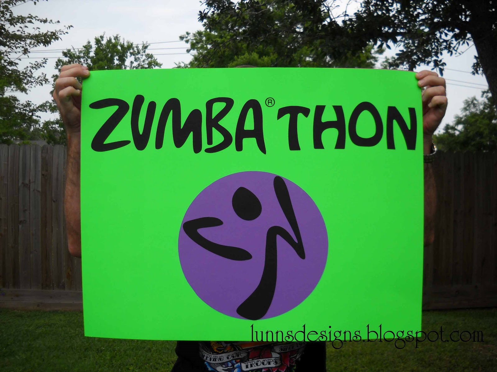 Lunn's Designs: Zumba signs