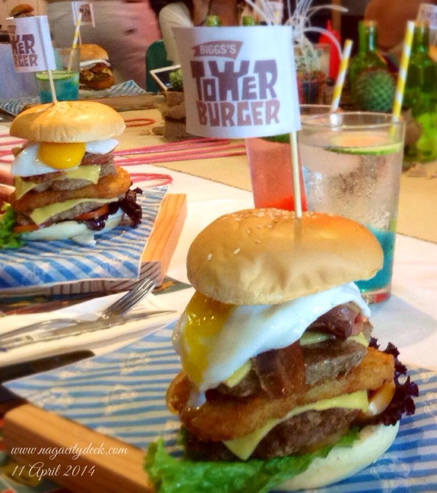 Bigg's Tower Burger ~ Naga City Deck
