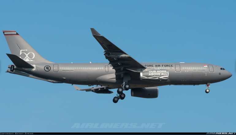DEFENSE STUDIES: First MRTT Arrived in Singapore