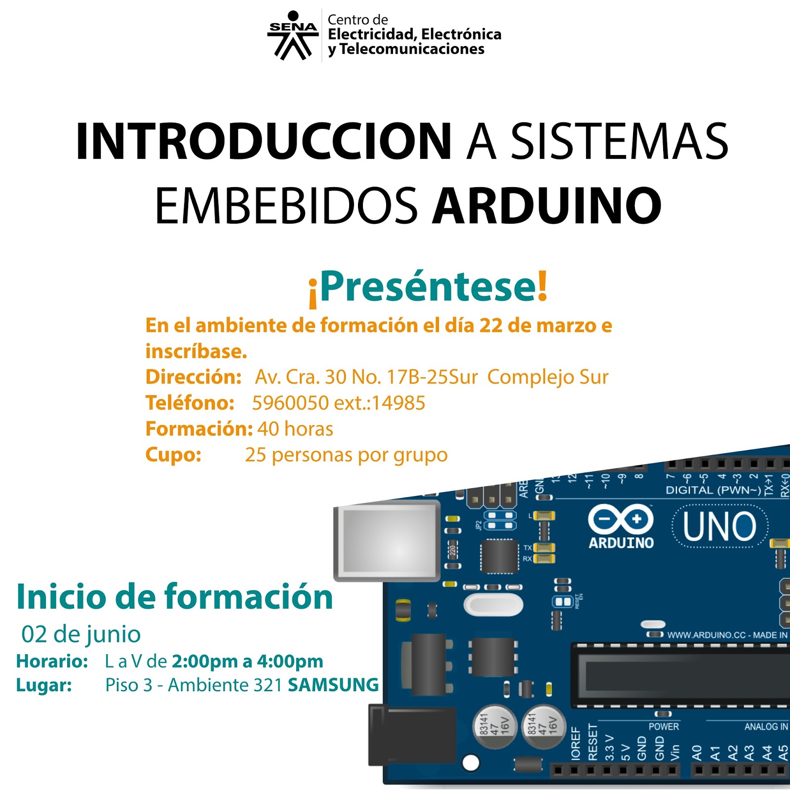 CEET: Introducción a Sistemas Embebidos Arduino