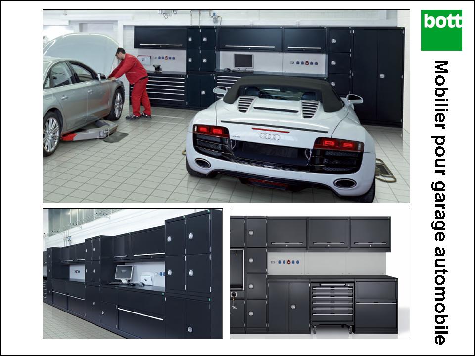 BOTT: Mobilier pour garage automobile
