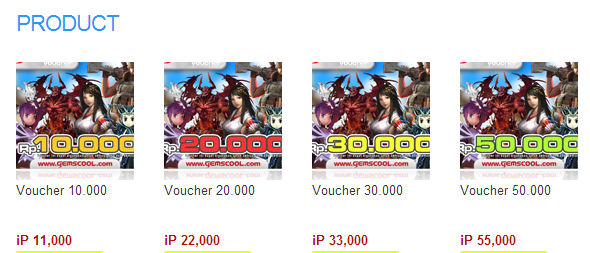Harga-Harga Voucher Game Online & MOL Points - Shinikage48^^