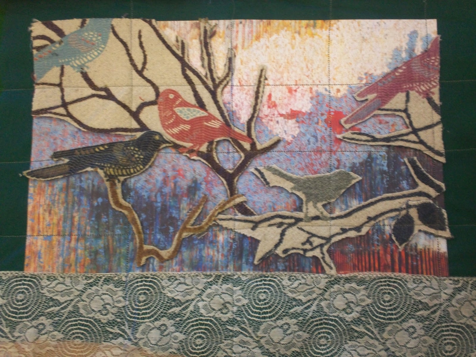 Art With Mr. E: TAEA STUDIO CLASS: Fabric Collage