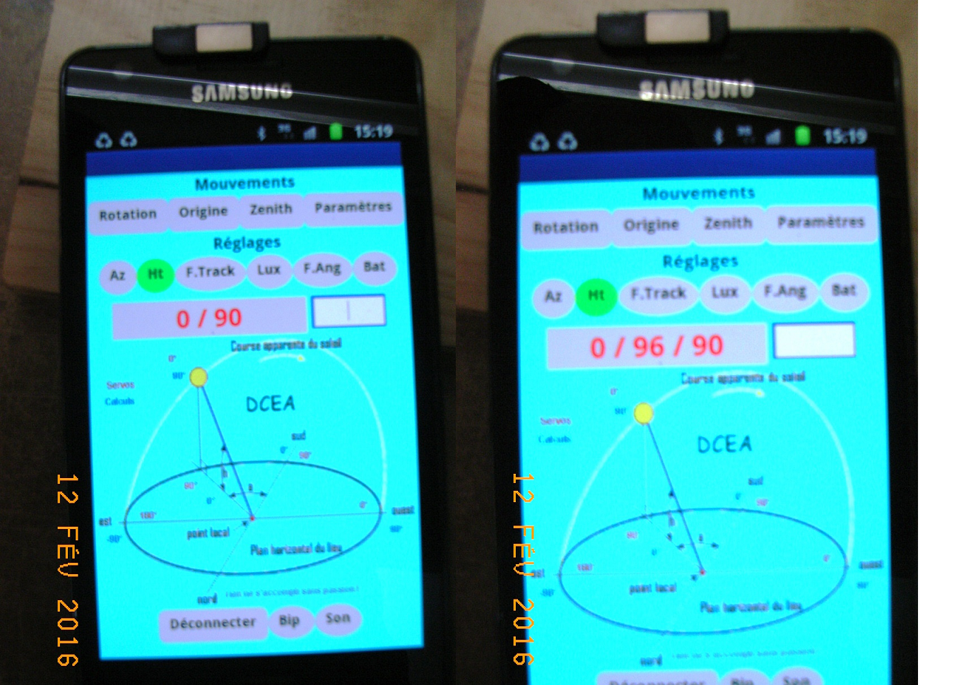 Tracker Solaire Arduino Daprès La Latitude Dun Lieu La Date Et L