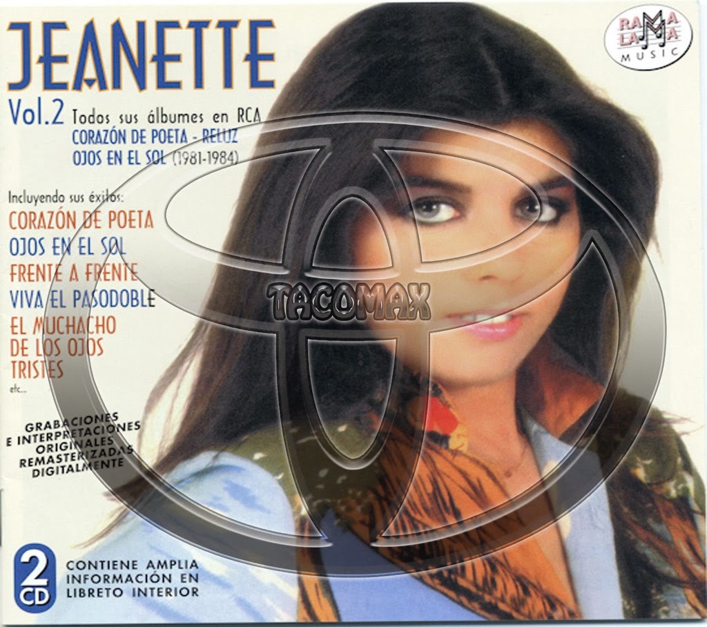 sɐɹǝdnɹƃ sǝuoıɔɔǝΙoɔ: Jeanette Vol. 2 Todos Sus Albumes En RCA (1981-1984)
