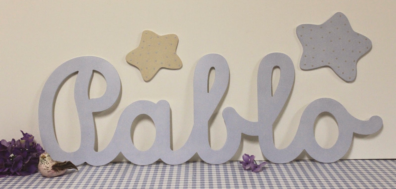 30 Abril 2015 : letras infantiles y nombres en caligrafía