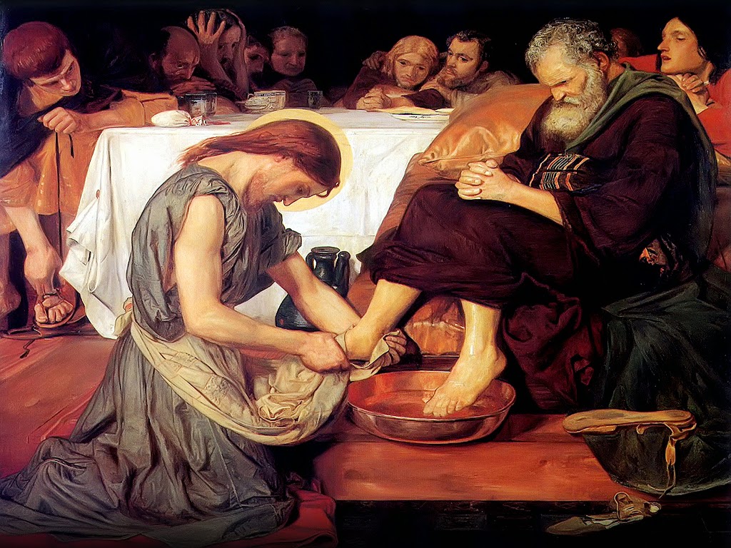 Holy Mass images...: Holy Thursday: Washing of the feet