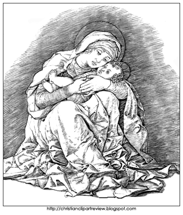 Cuddle Baby Jesus | Christian Clip Art Review