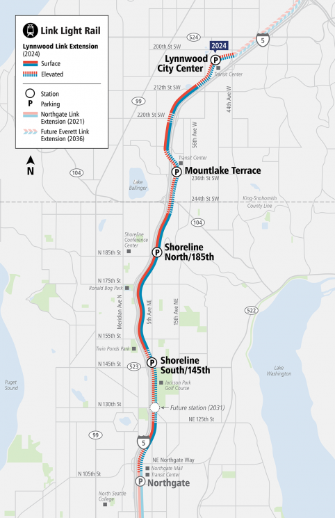 Shoreline Area News: Sound Transit proceeding with station at NE 130th ...