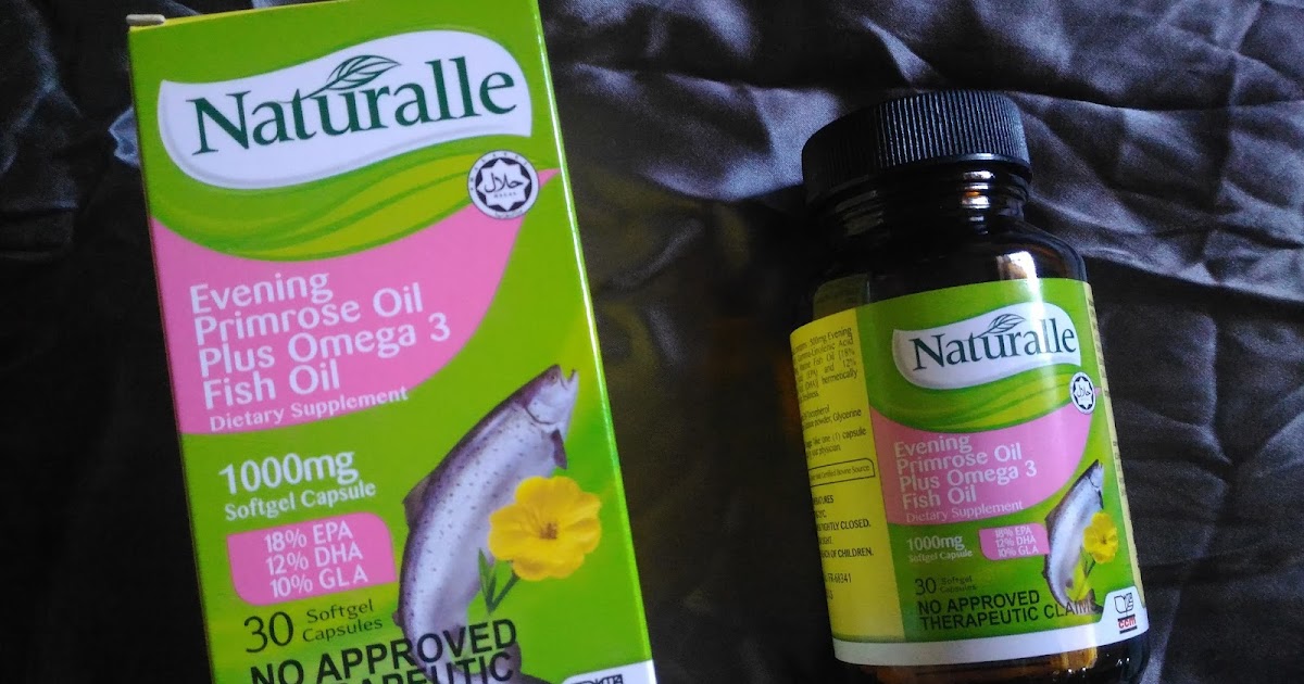 Cienanigans: What I Say: Naturalle Evening Primrose Oil plus Omega 3 ...