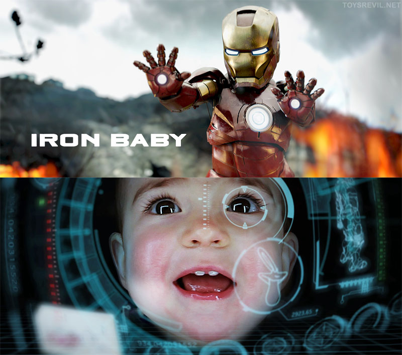wWw.ElotroLadoMusical.tk: wey como ahora iron man pero version bebe una ...