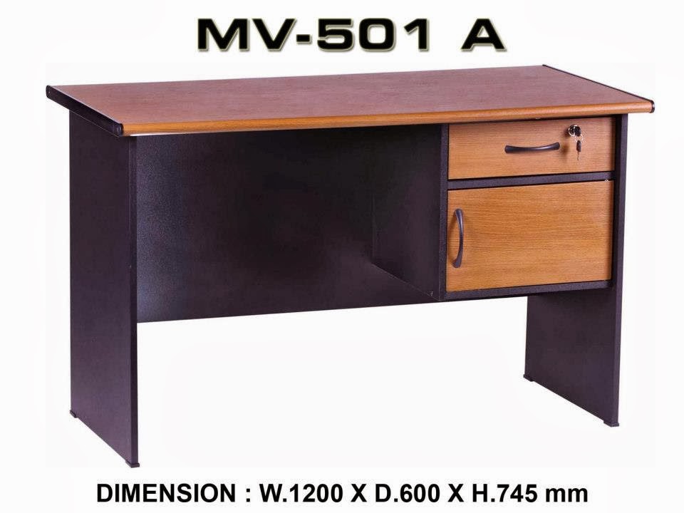 VIP - Meja Kantor type MV-501 A - Toko Compass Furniture & Interior ...