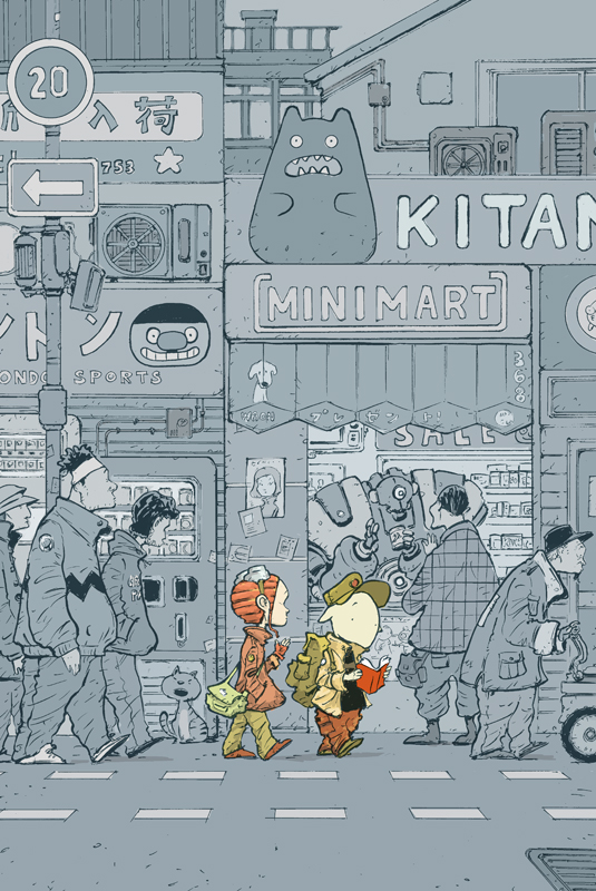 ghettoManga: PREVIEW- "Malinky Robot" by Sonny Liew