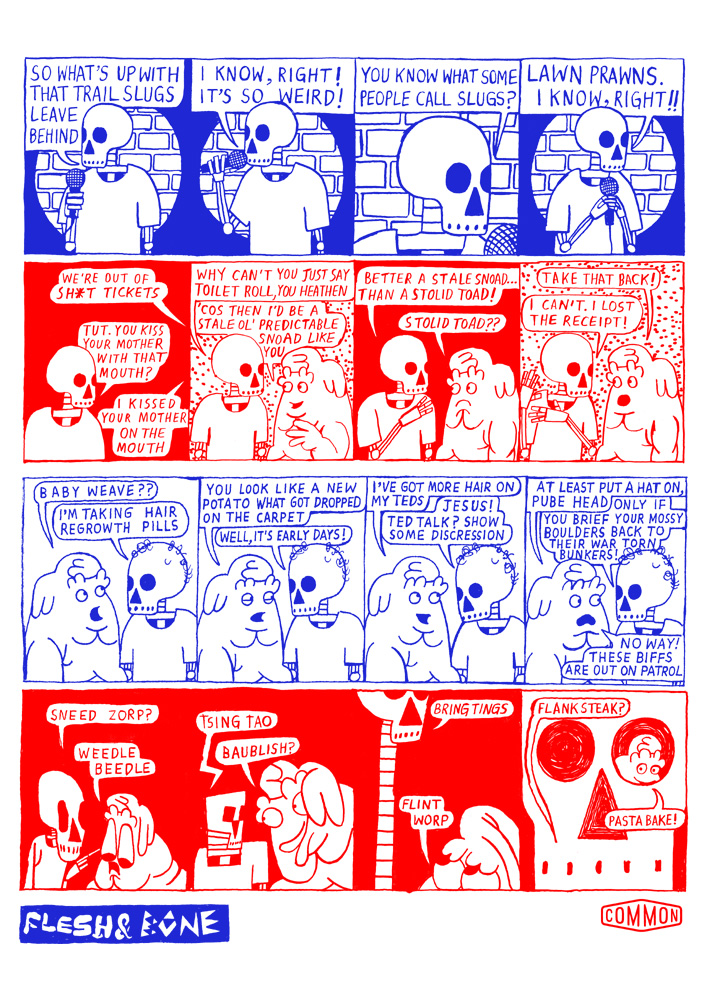 FLESH and BONE: Flesh & Bone exhibition @ Common