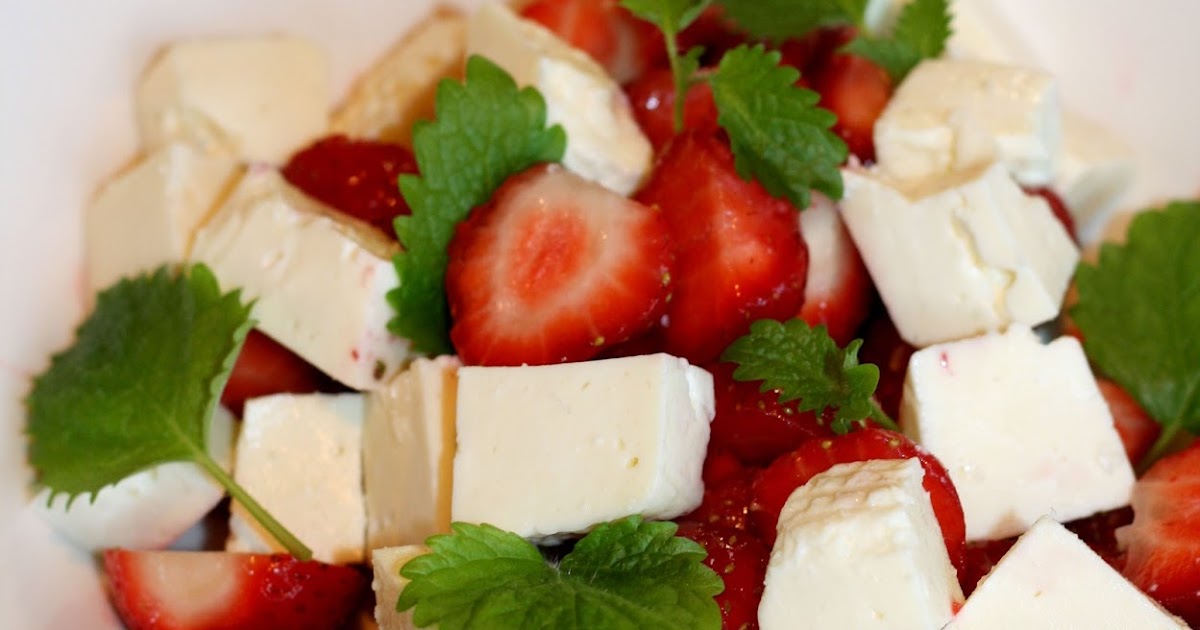 Cebicin keittiö: Isoäidin juustoa ja mansikkaa