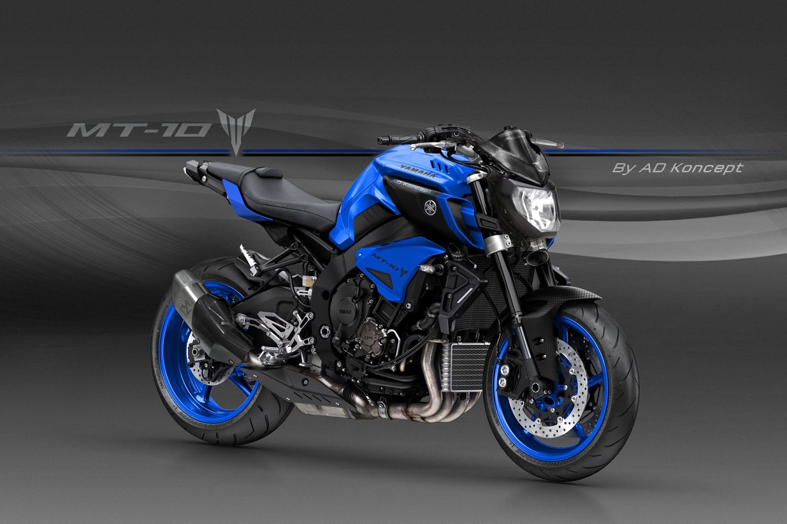 Racing Cafè: Design Corner - Yamaha MT-10 by AD Koncept