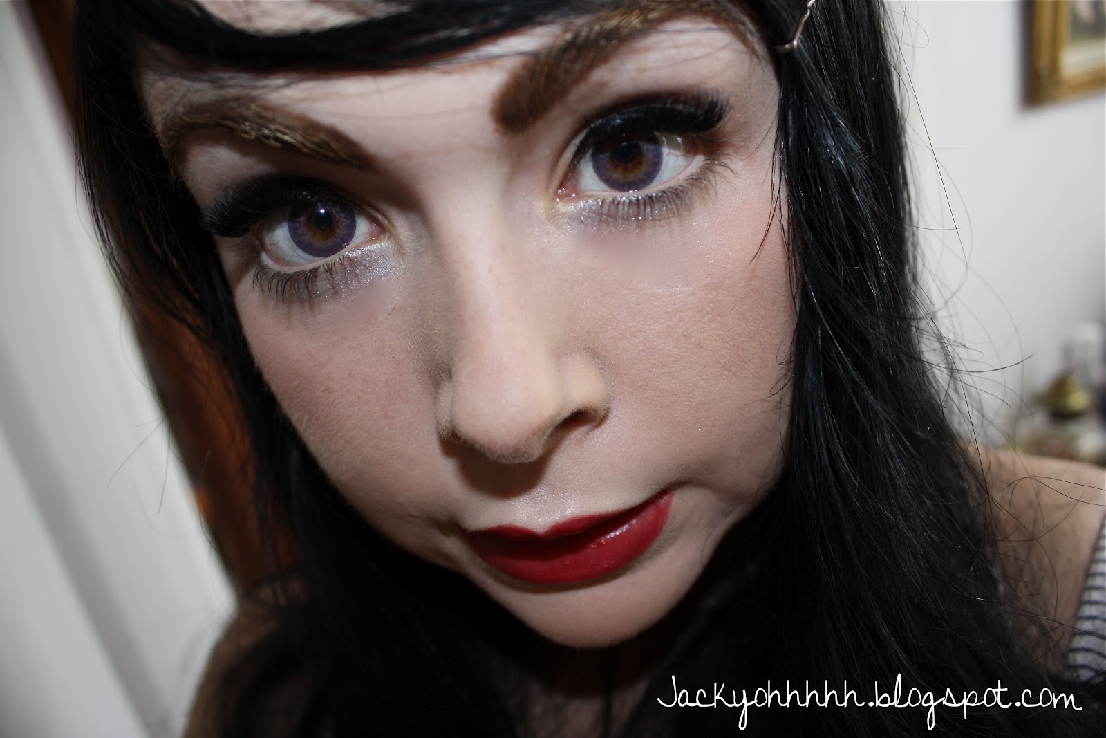 Ohhhhhh: {Sponsored}Review: Geo Medical Tri-Color Purple CM 905 Circle Lens