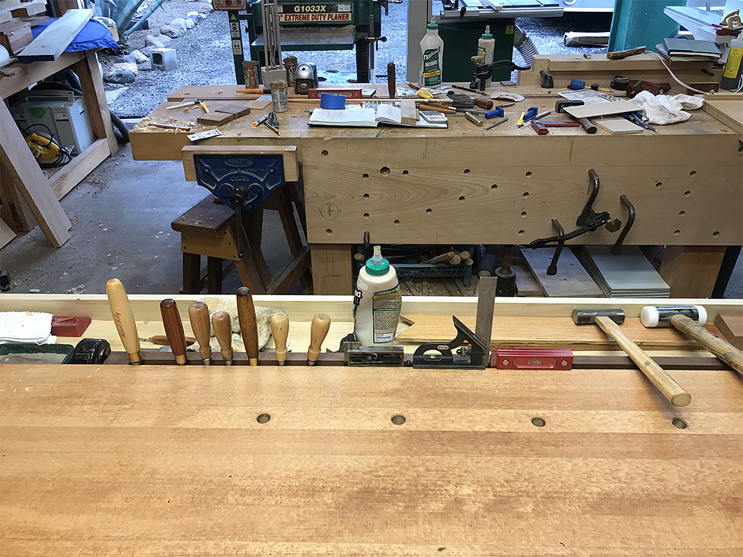 I'm a OK guy: Tool Holder For The Shop Moravian Bench