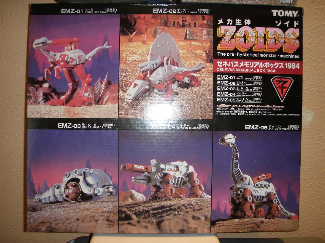 EL DRAGON DORADO: LOTE EN VENTA - ZOIDS (TOMY) .AÑO 2002