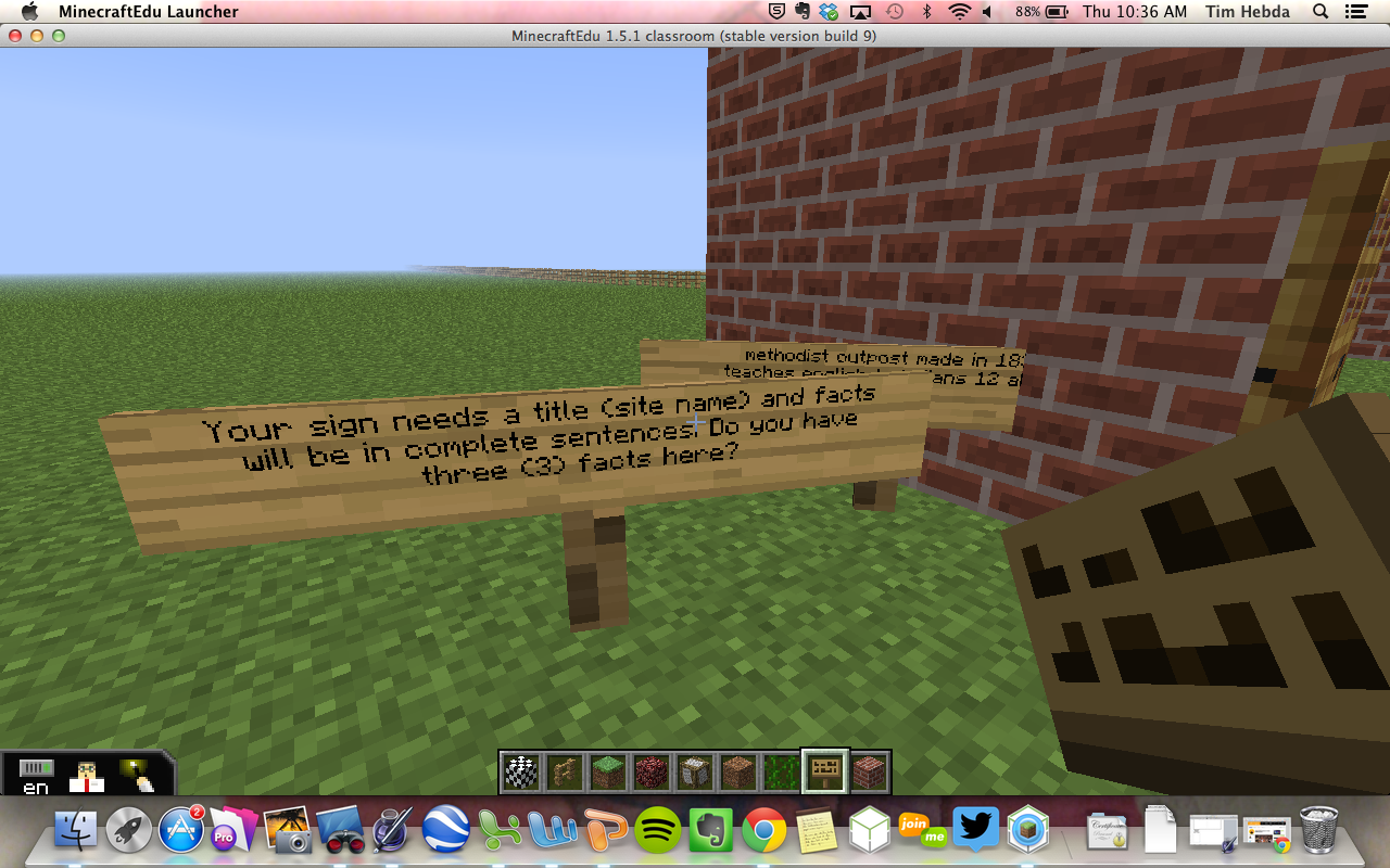 Technology & Learning Cohort: Minecraft and the Oregon Trail