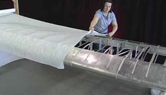 Aircraft General Fabric Covering Process | Aircraft Systems