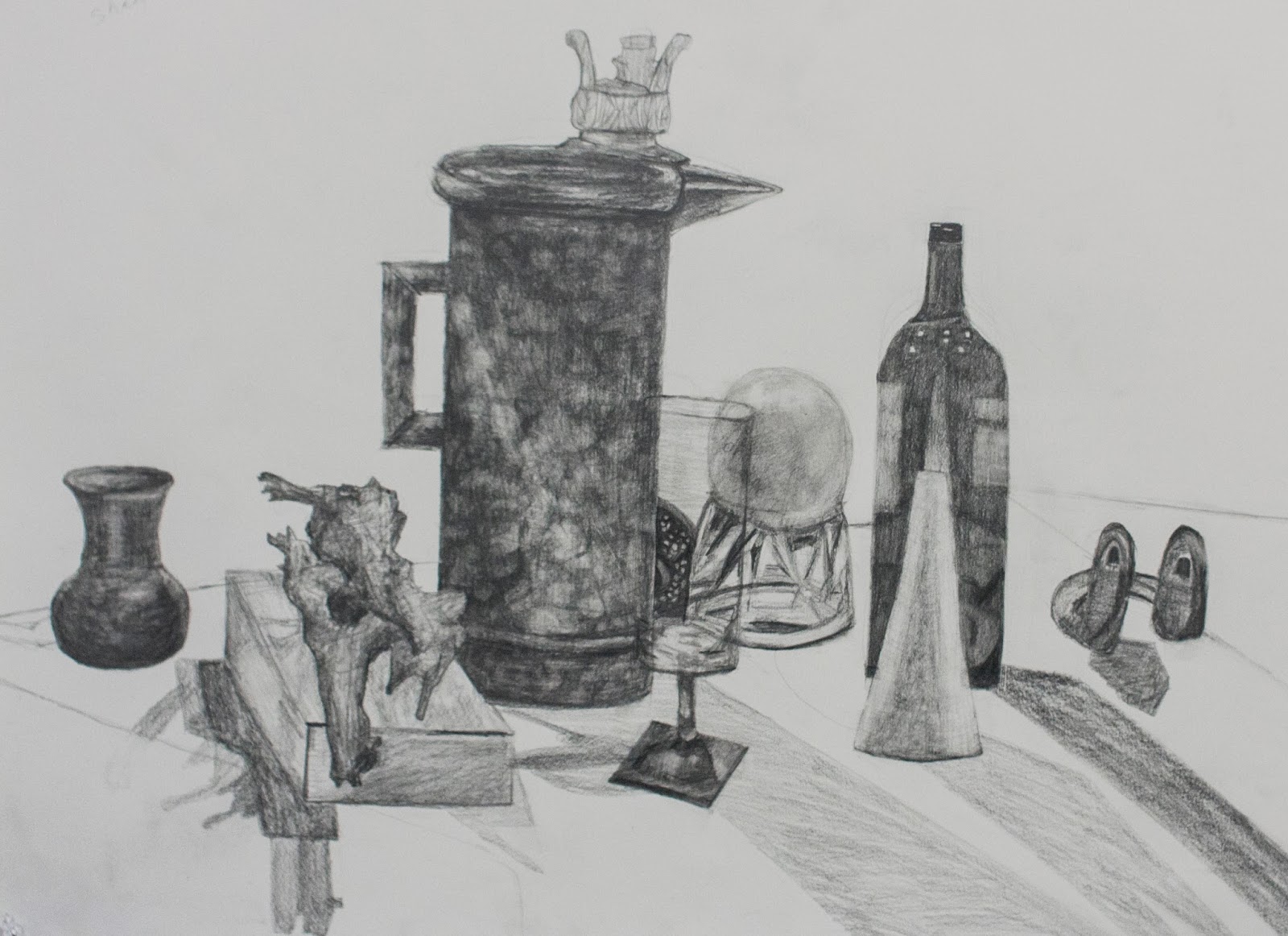 Professor Adam Fung // Teaching Notes: Drawing 1: still life (graphite ...