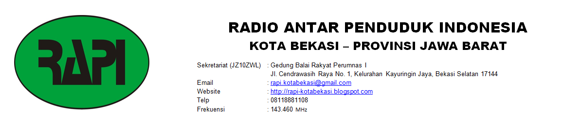 RAPI KOTA BEKASI PROVINSI JAWA BARAT- JZ10ZWL: PEDOMAN KESEKRETARIATAN ...