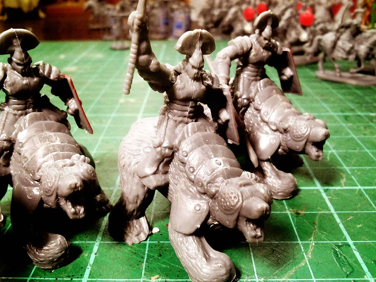 Ursan Cataphracts: Roman Armored Bear cavalry