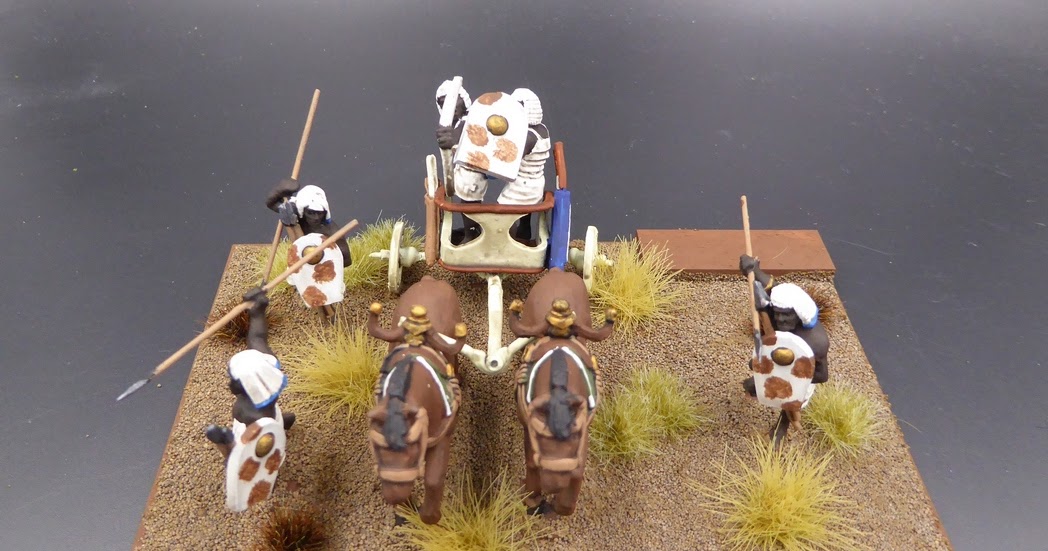 Palouse Wargaming Journal: Egyptian Chariot and Runners