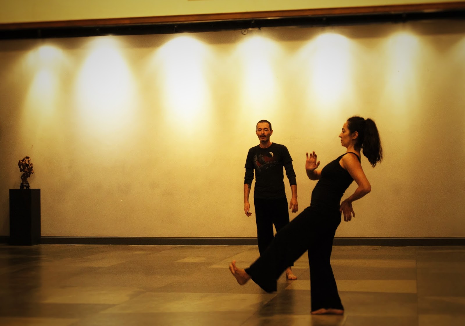 COMPAÑIA RUTA de la MEMORIA: Primer día Taller de Butoh, dirigido por ...