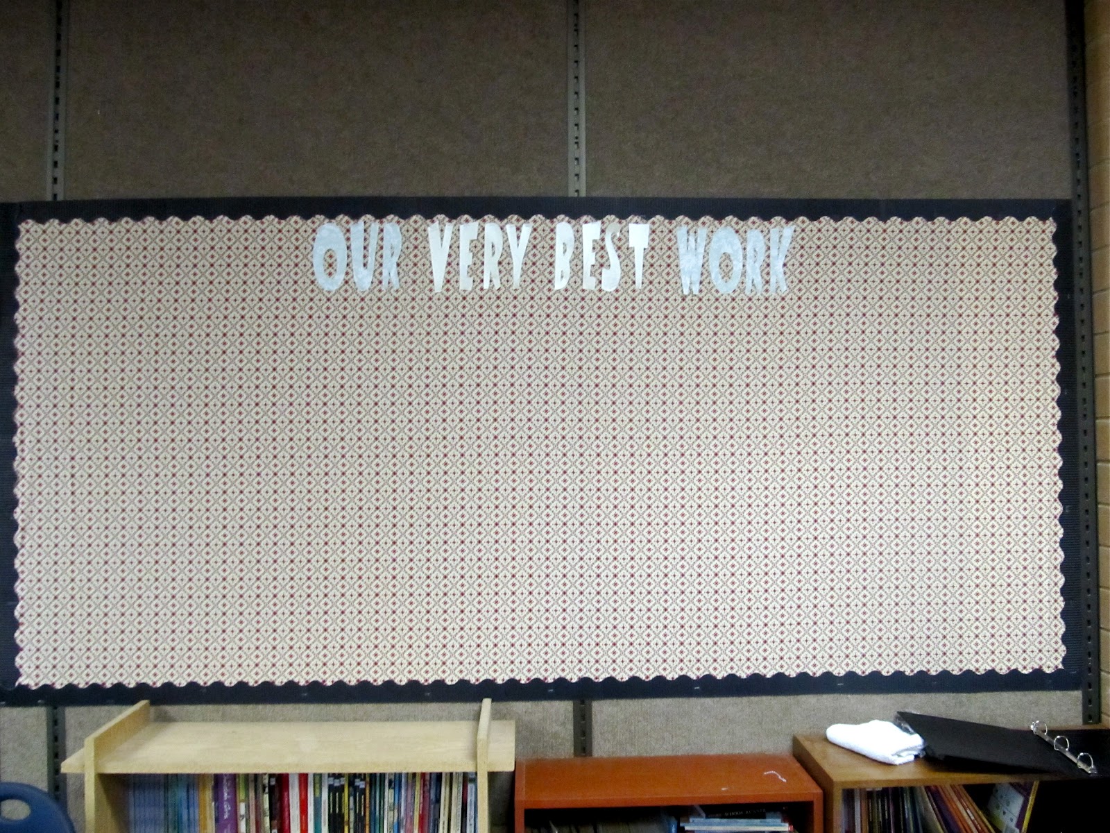 Room 125: Habits, Job Chart, Bulletin Boards, and Curtains