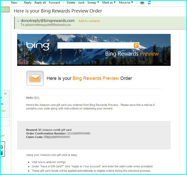 Bing Rewards Testimonial | Free Cash For Life