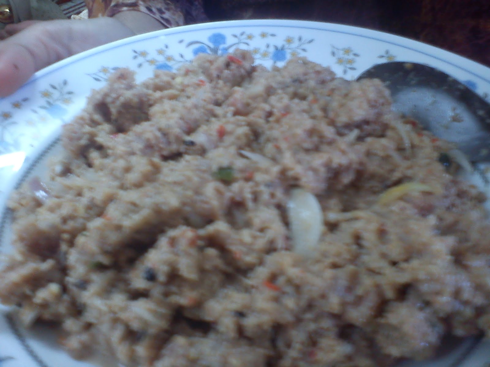 The Road So Far...: Kerabu Daging Mentah: Raw Or Cooked, It's A Meaty ...