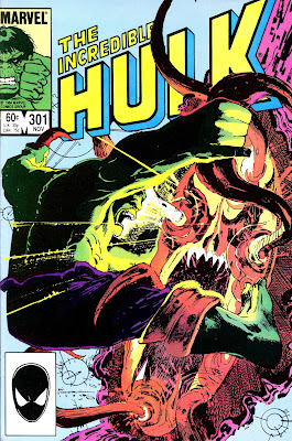 Marvel Comics of the 1980s: 1984 - Bill Sienkiewicz's Incredible Hulk ...