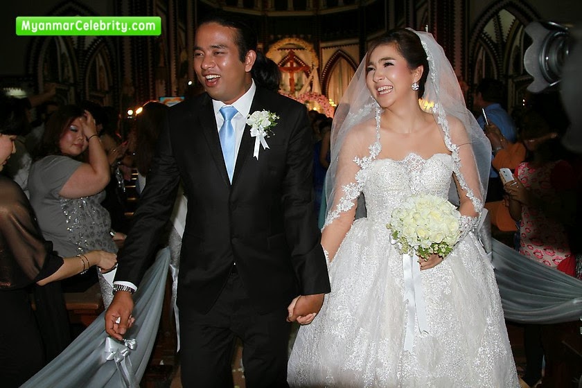 Lynn Lynn and Chit Thu Wai's Wedding @ Saint Mary's Cathedral | Myanmar ...