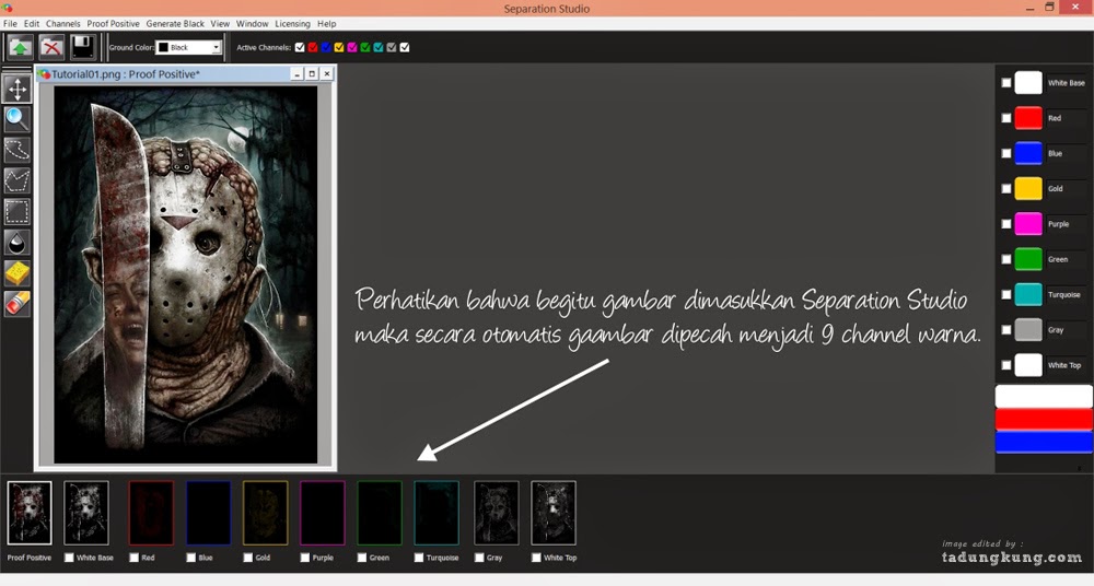 Tutorial Separation Studio untuk Separasi Warna Film Sablon - tadungkung