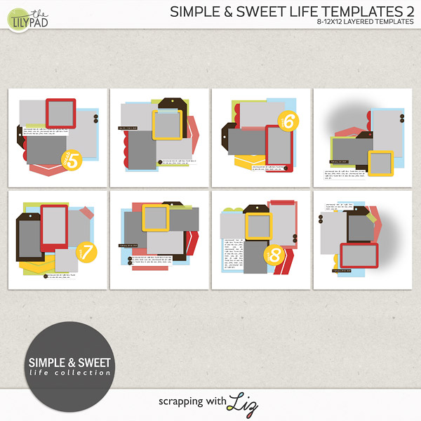 Simple and Sweet Life, Oregon, Rhode Island / Scrapping with Liz