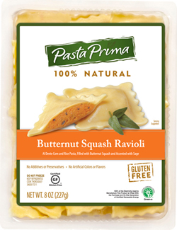 Gluten Free Gluttony: Pasta Prima Gluten Free Butternut Squash Ravioli