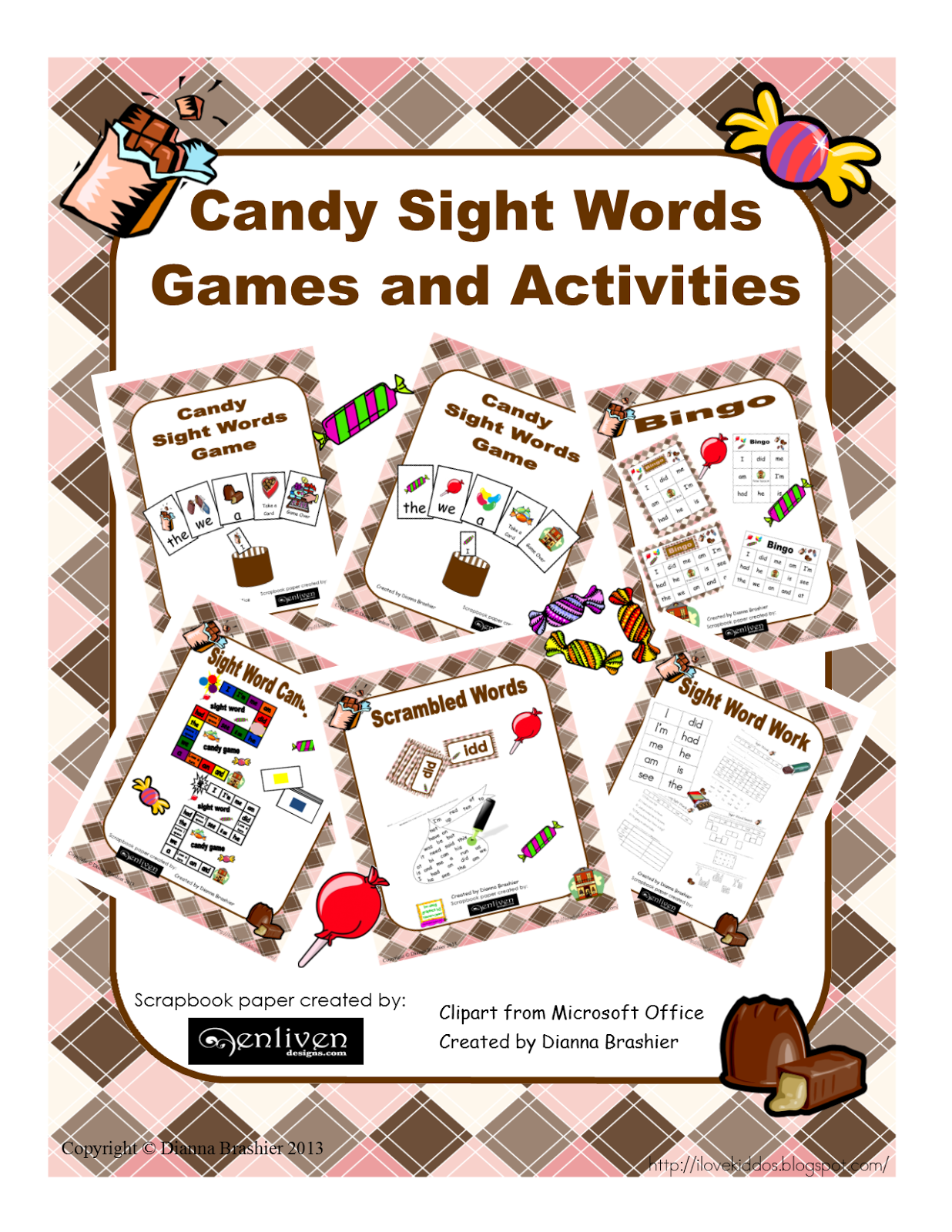 Teachers R US: Candy Sight Word Activities