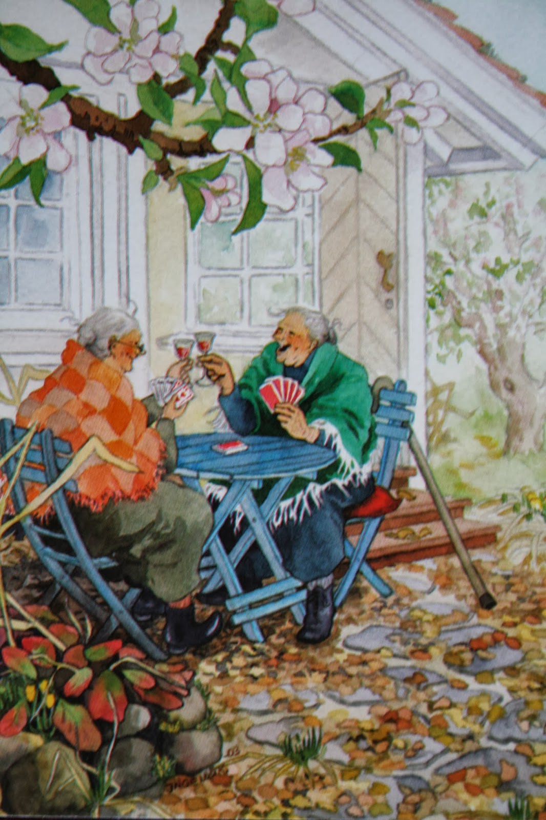 Writing my way around the globe: Postcard artists: Inge Löök