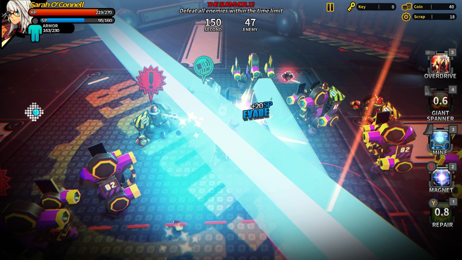 【試玩】獨立開發作品 《SMASHING THE BATTLE》與美女一同殺敵《SMASHING THE BATTLE》 - 巴哈姆特