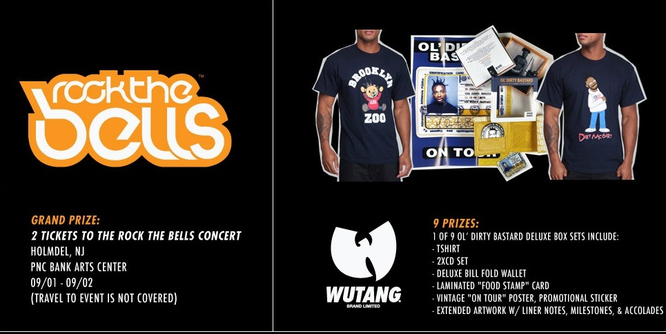 Wu Tang Clan Disciples: Wu-Tang Brand Specials: Win Tickets To RTB ...