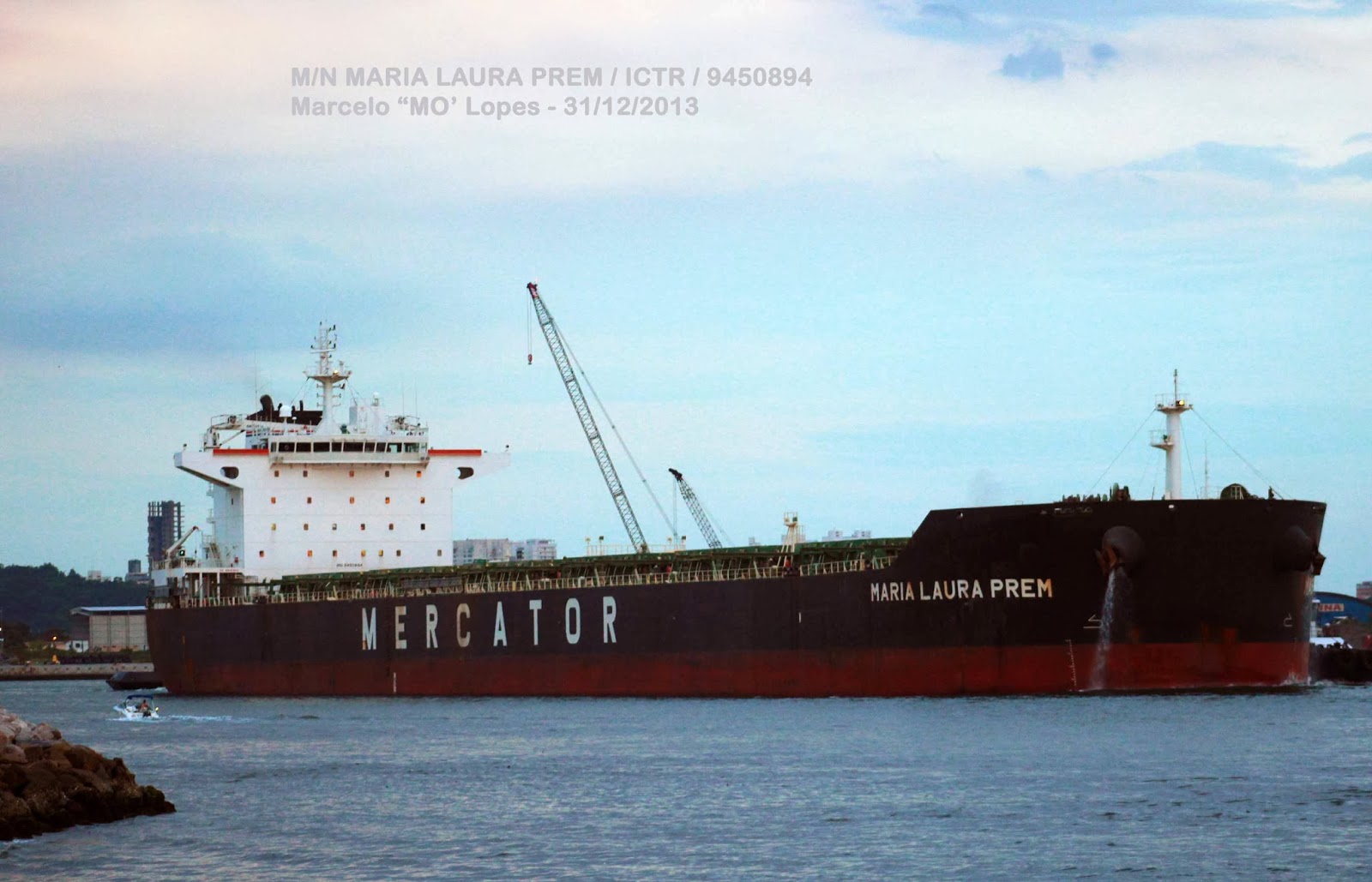 Santos Shiplovers: M/N Maria Laura Prem / ICTR - O último navio a se ...