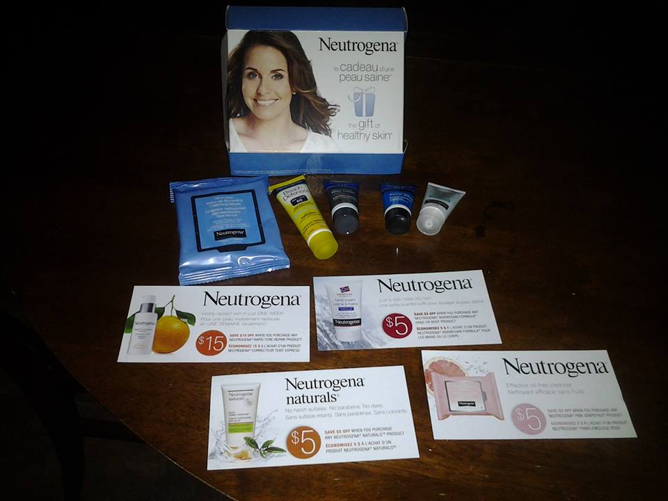 Jean Coutu(QC): promo of a Neutrogena samples box worth 50$ if you ...