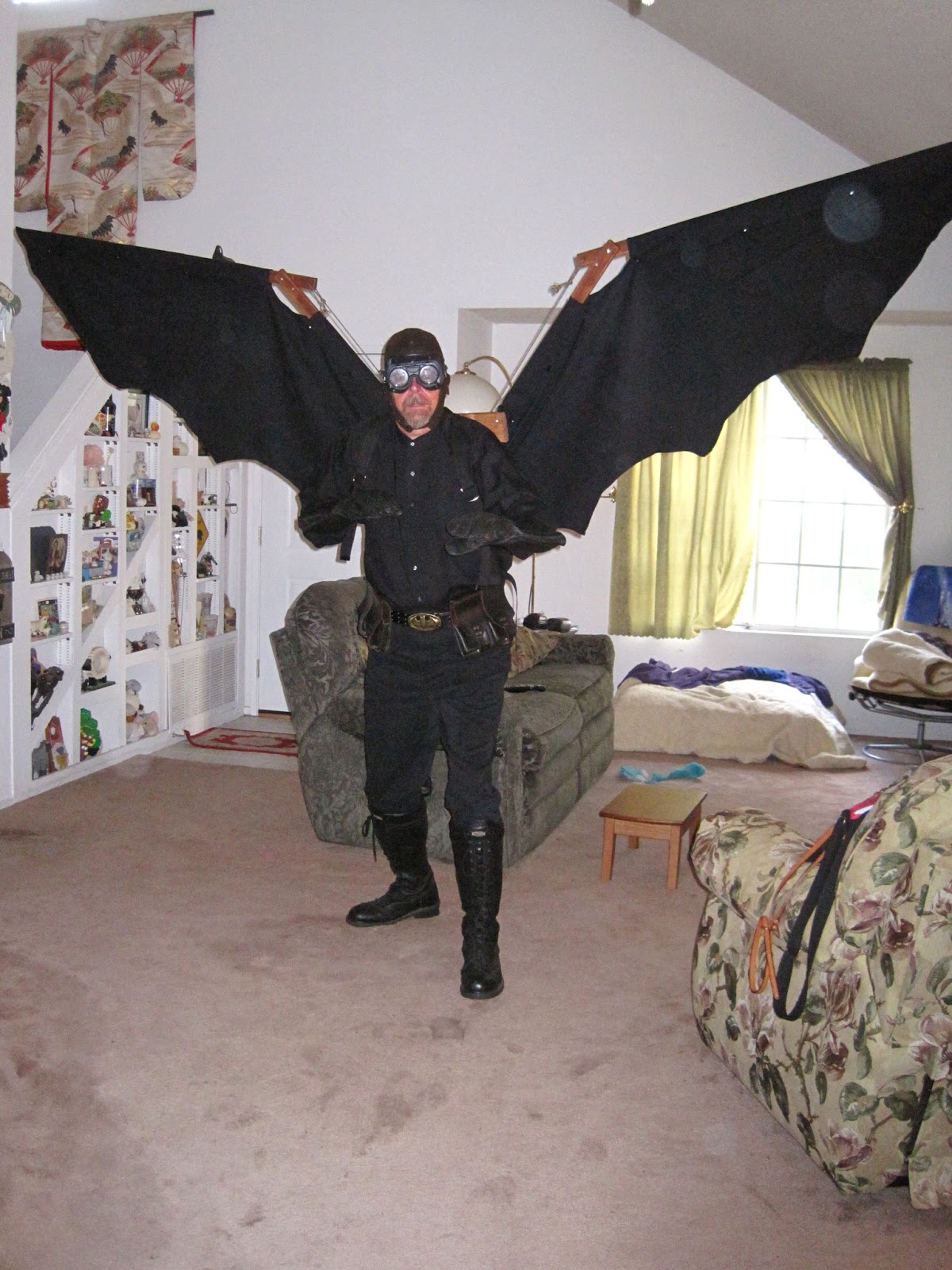Articulated Bat Wings Cosplay