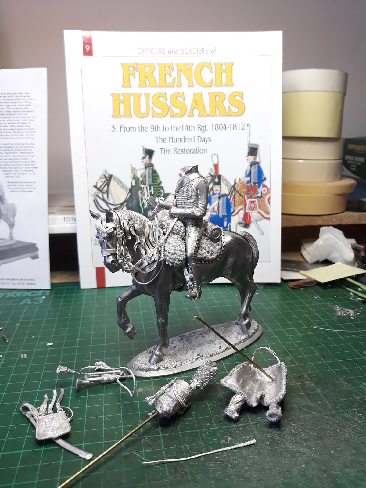 Andy King's Model Blog: Poste Militaire 90mm trumpeter, 13th regiment ...