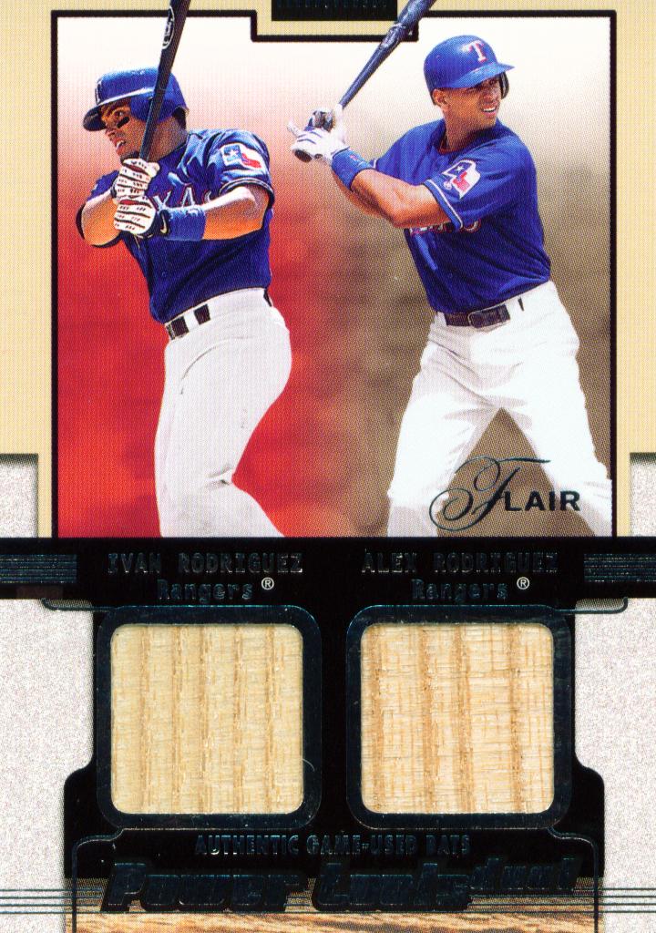 Texas Rangers Cards: Best Seasons: Alex Rodriguez - 2001.