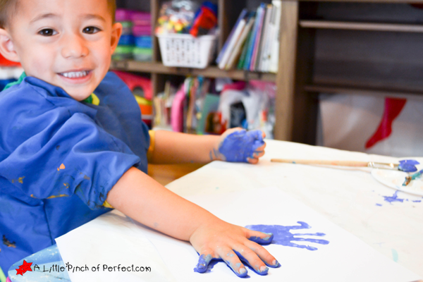 Darling Bluebird Handprint Craft You'll Want to Keep Forever - A Little ...