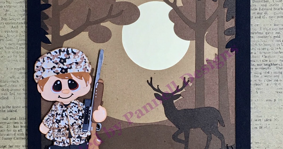 Pannell Designs - Paper Crafting: Hunting Birthday Card