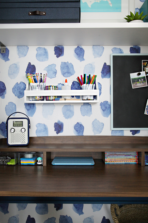 IHeart Organizing: Back to School: A Creative Workspace for our Boy!